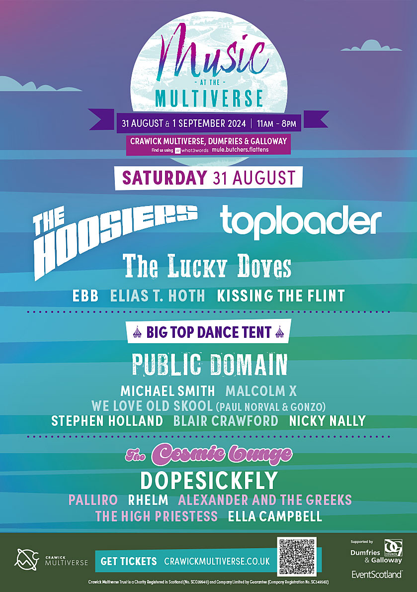 Music at the Multiverse - Crawick Multiverse